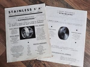 About us | Stainless France for over 90 years.
